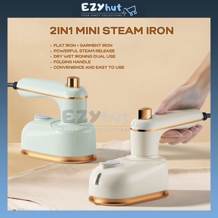 Portable Mini Steam Iron Travelling Mini Garment Streamer Handheld ...