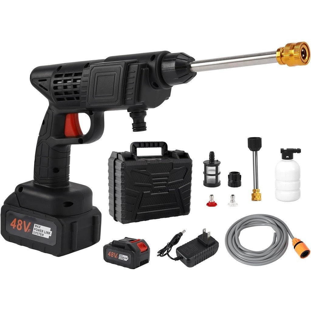 Topteng Power Blaster Plus Pressure Washer Cordless Portable Electric ...
