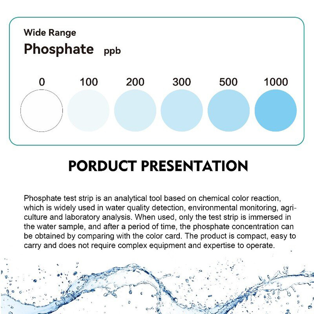[Stone1.my] 50 Count Phosphate Test Kit Quick Accurate Measurement ...