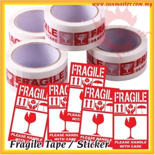 Fragile Tape | Fragile Sticker | Fragile Label | OPP Printed Tape ...