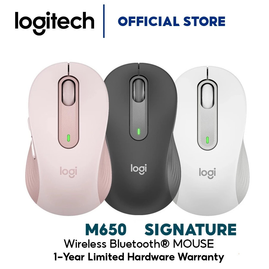 Logitech Signature M650 / M650 L Wireless Mouse | Silent Touch ...