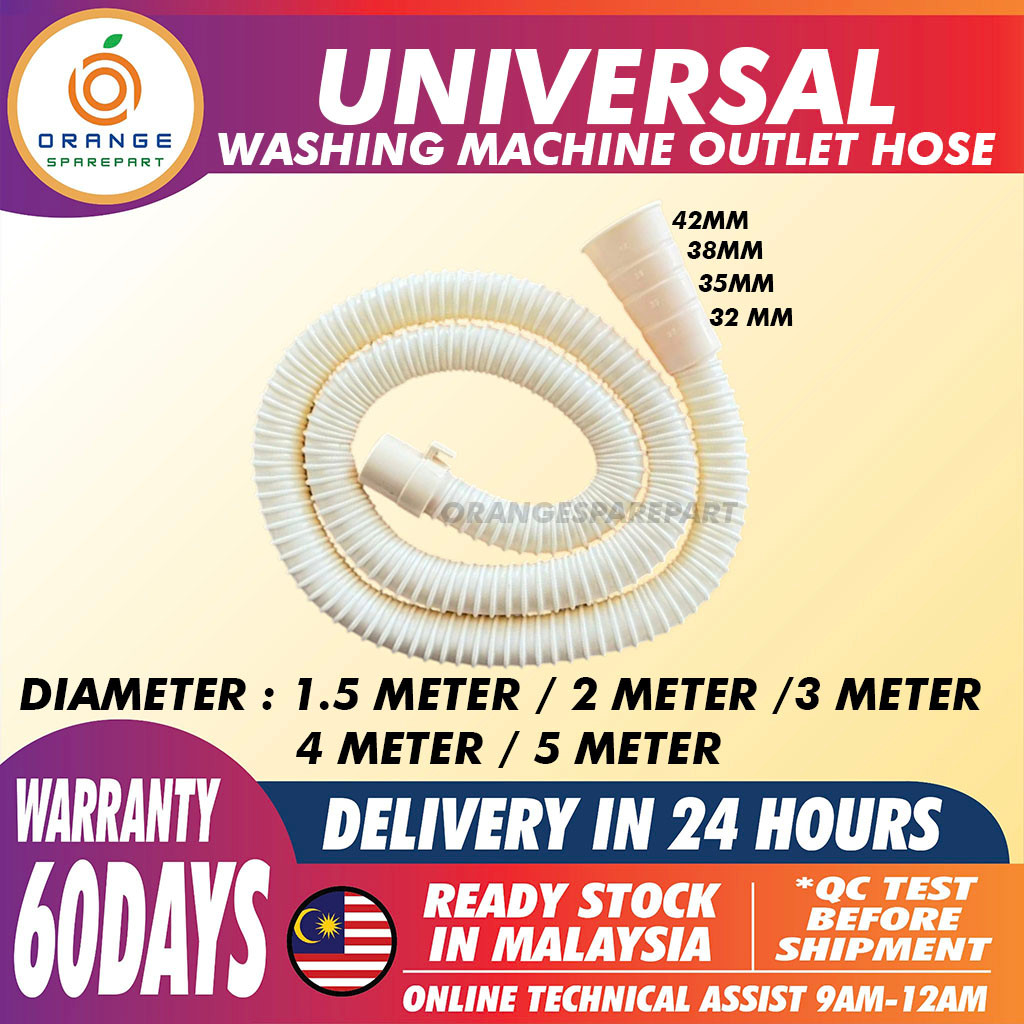 Universal Multi Purpose Paip Buang Air Keluar Mesin Basuh Washing ...