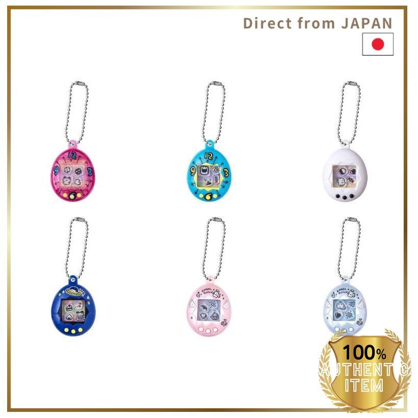 Tamagotchi Shaka Shaka Charm Collection Full Set of 6 Gacha Capsule ...