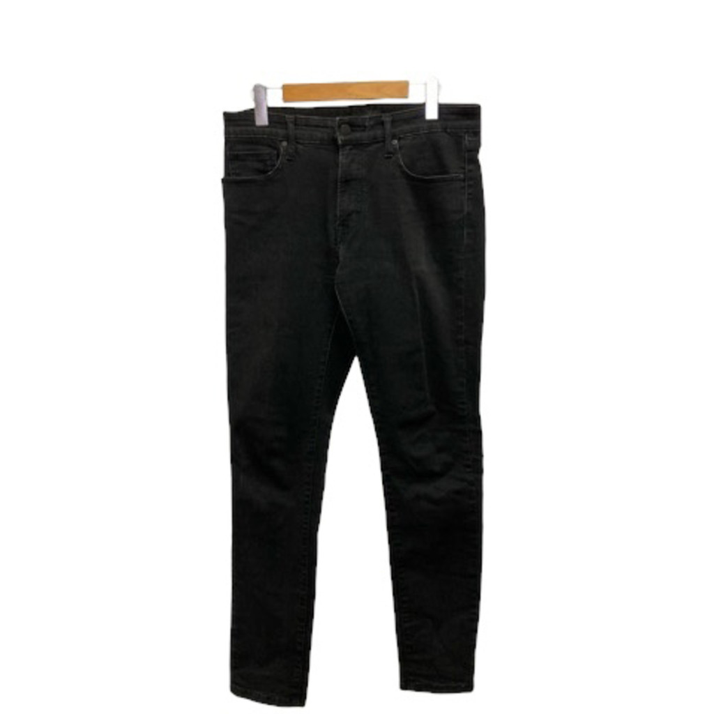 Uniqlo Jeans denim black polyester Direct from Japan Secondhand ...