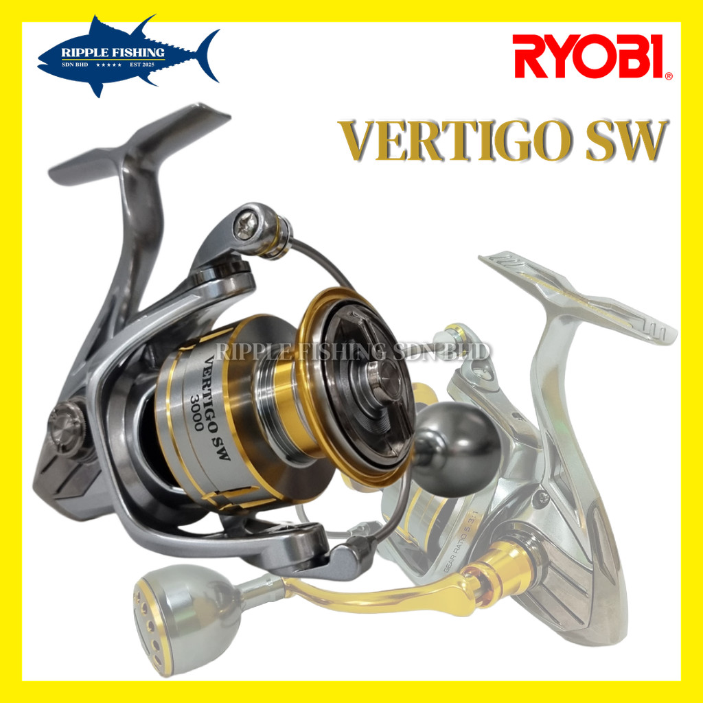 2022 NEW RYOBI VERTIGO SW SPINNING REEL | Shopee Malaysia
