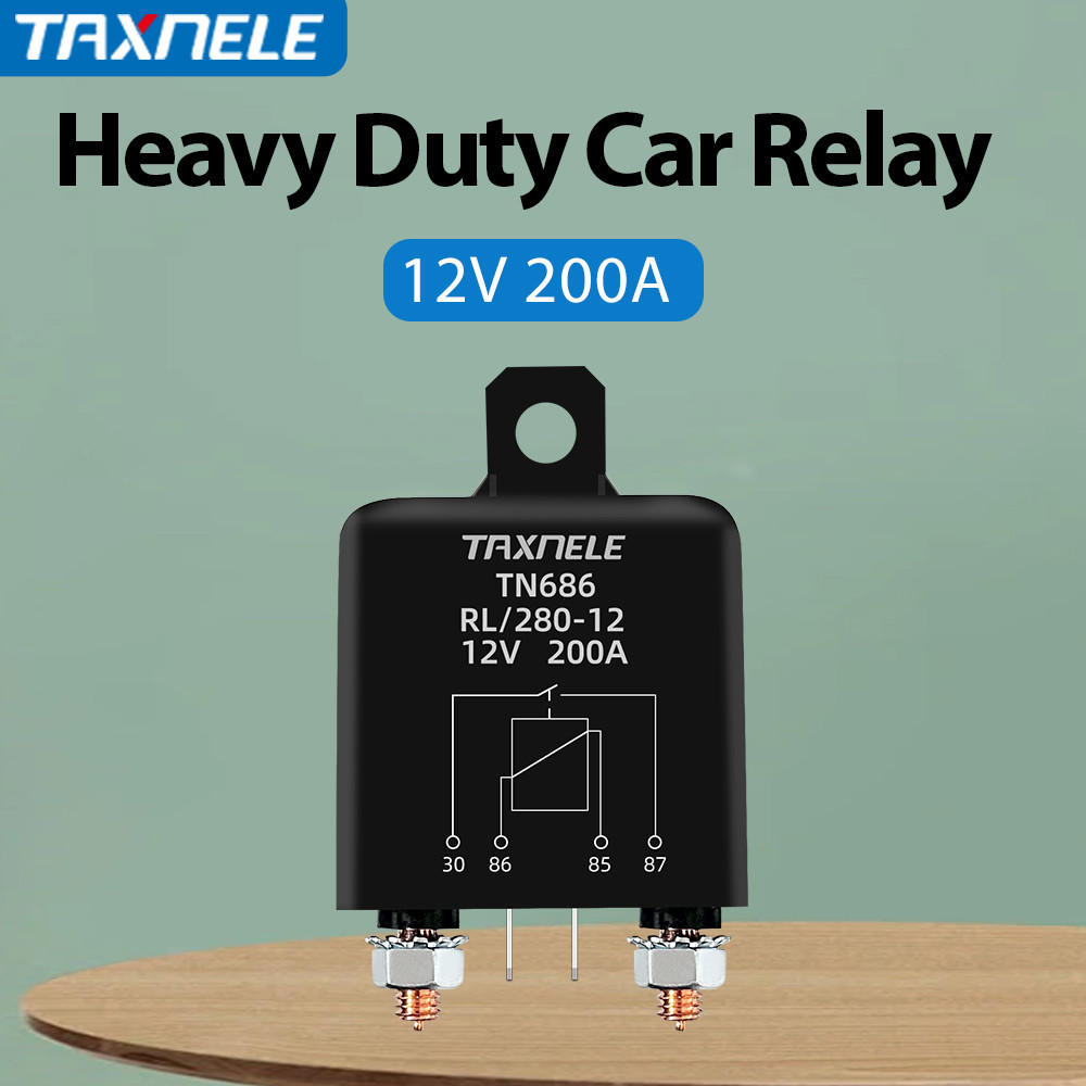 Starting Relay 200A 12V For Automotive Power The Relay works continuously | Shopee Malaysia