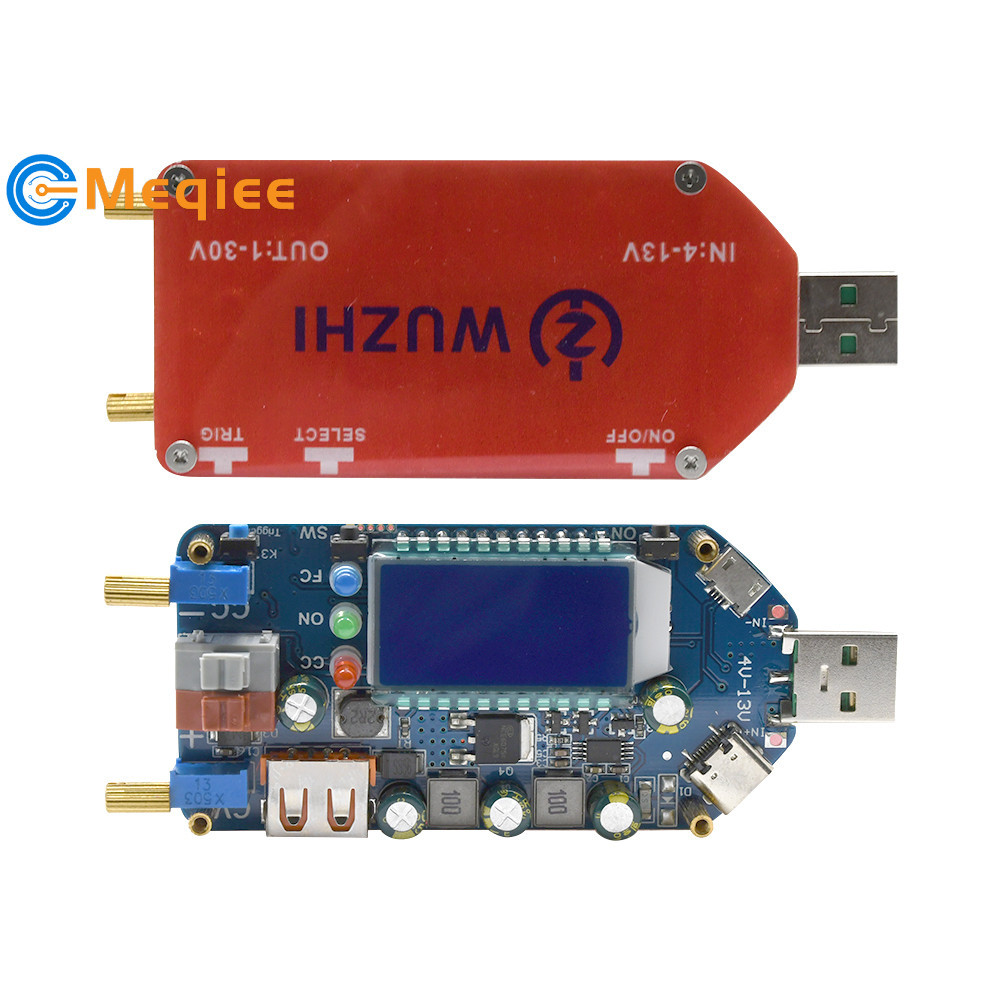 USB adjustable buck-boost power regulator module input 4-13V output 1 ...