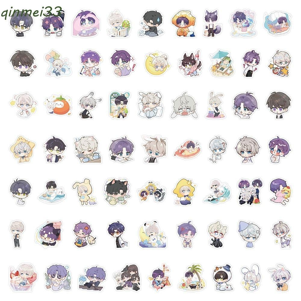 QINMEI Love and Deepspace Stickers, Q Version Cartoon Deepspace Rafayal ...