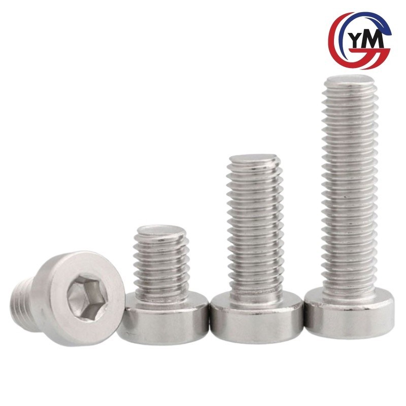 Allen Bolt Head Bolt Extension Screw M2M2.5M3M4 SUS304 Thin Hex Socket ...
