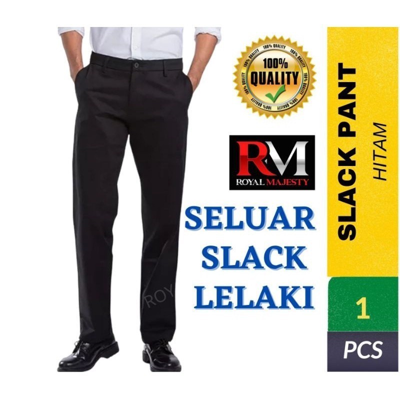 FORMAL PANTS MEN BUSINESS CASUAL PANT OFFICE WEAR SELUAR KERJA OFFICE ...