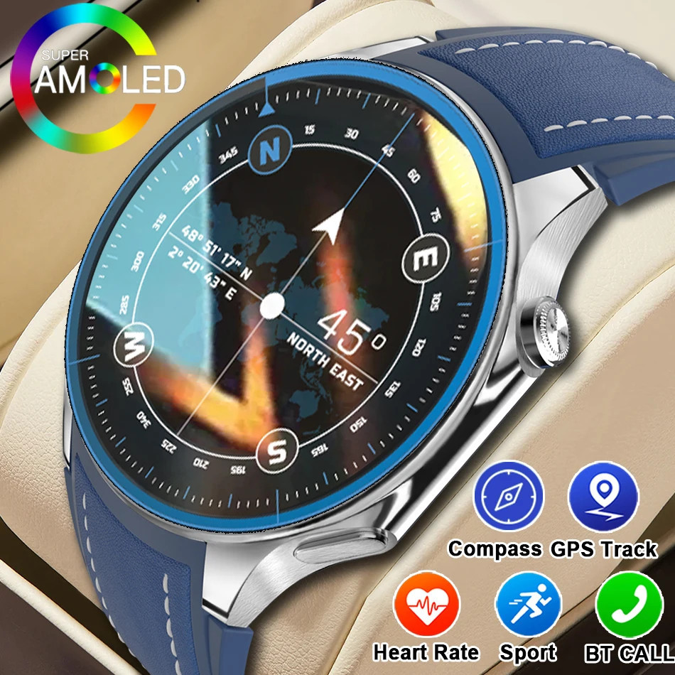 For OPPO Watch X Smart Watch GPS Trajectory Compass NFC Watches AMOLED ...