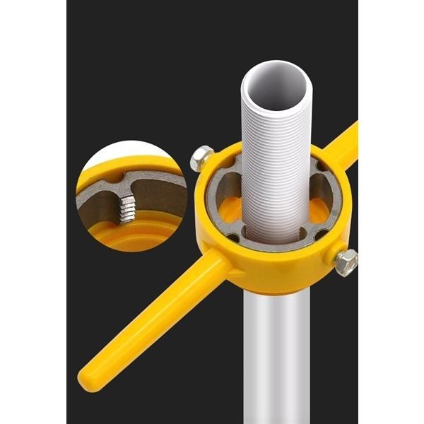 Water pipe threading set, PVC water pipe external threading tapping ...