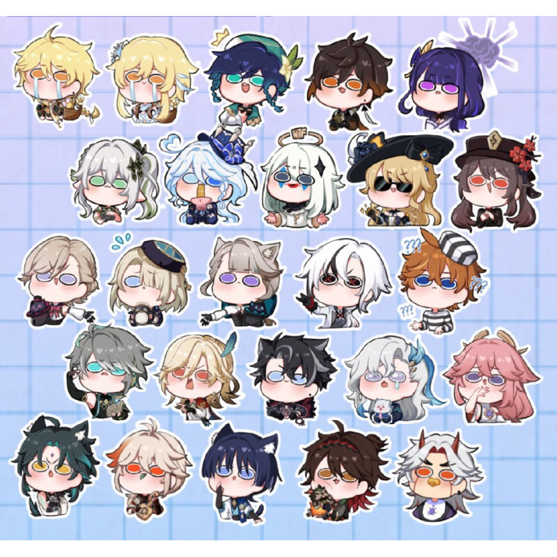 Standee 4cm Chibi Genshin Impact | Shopee Malaysia