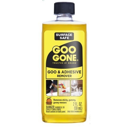 Goo Gone Adhesive Remover 59ml / 237ml - Removes adhesives, stickers ...
