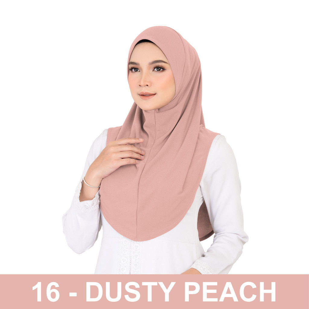 READY STOCK Tudung Sarung Moscrepe Sarimah Plain | Shopee Malaysia