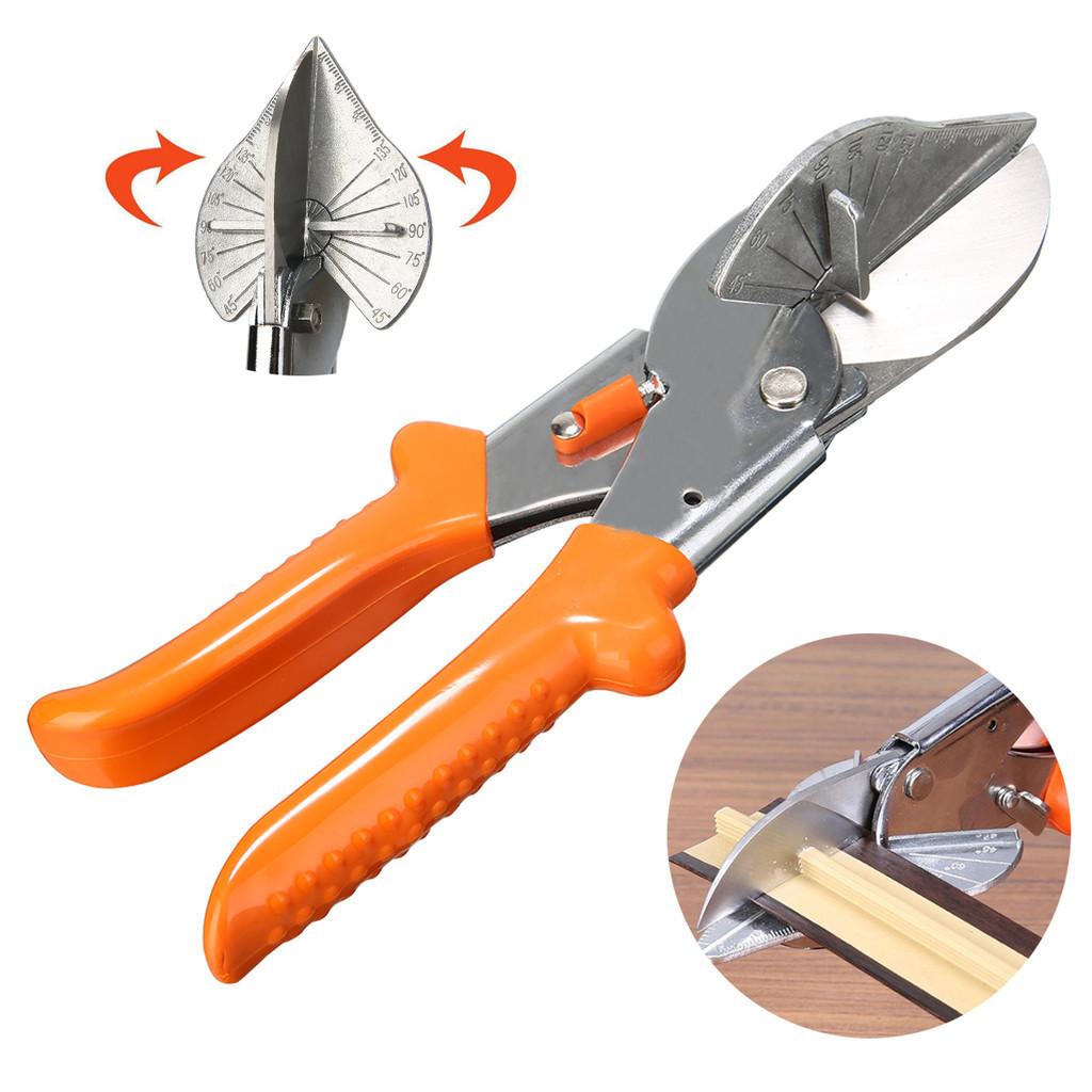 Multi Angle Miter Cutter Shear Hand Tool Cuts From 45 To 135 Degrees ...