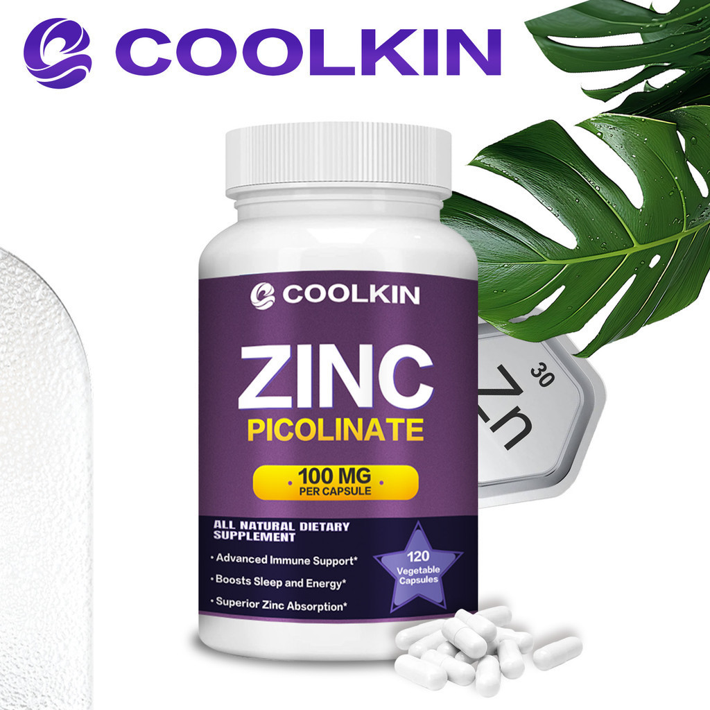 COOLKIN Premium Zinc Picolinate 100mg - Immunity Defense Boost | Shopee ...