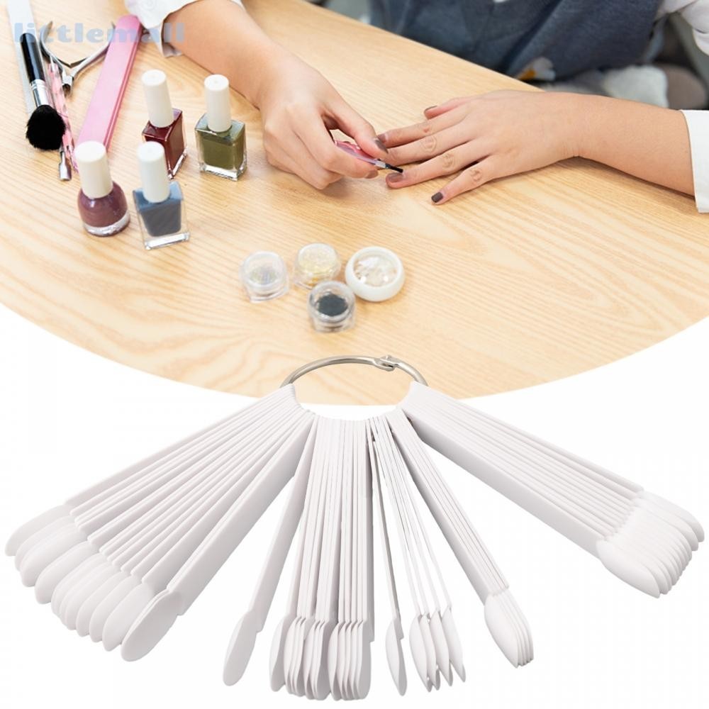 Gel Polish Palette Tools 50Pcs Nail Swatches for Color Chart ...
