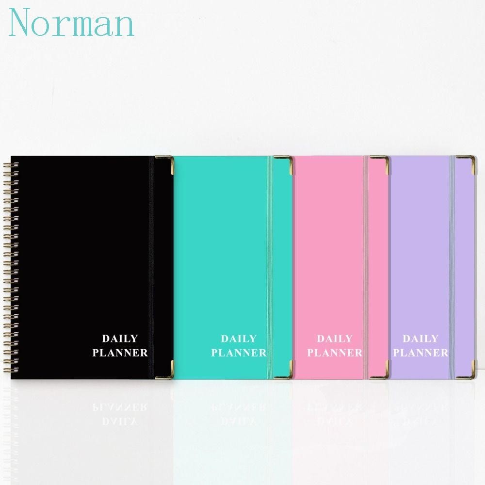 NORMAN 2025 Schedule Planner Notepad, 2025 To Do List Coil Ring Binder ...