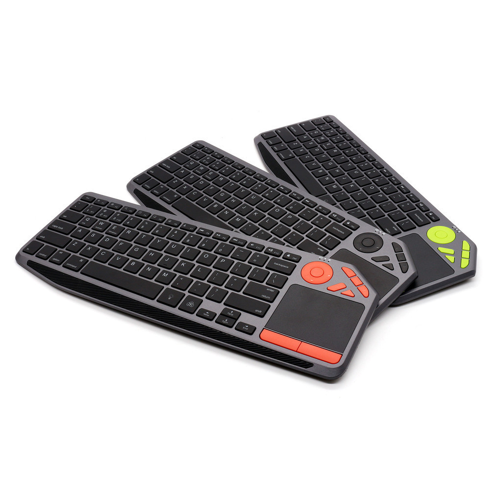 Bluetooth 2.4G Wireless Touch Dual-mode Keyboard Computer Tablet Smart ...