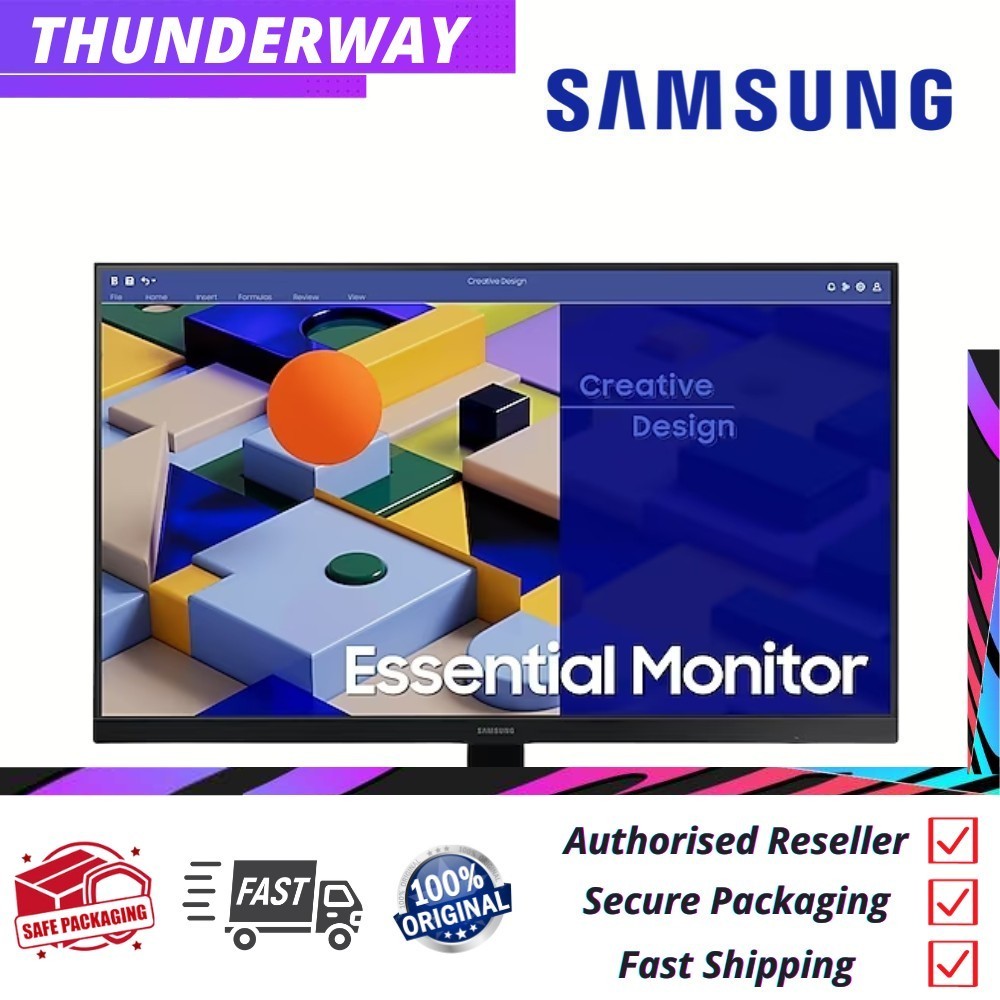 SAMSUNG 22″ Inch LS22C310EAEXXS Essential Monitor S3 S31C | Shopee Malaysia