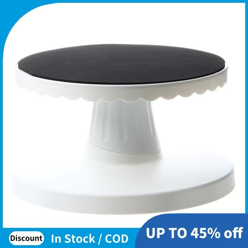 Rotating Icing Revolving Cake Tilting Turntable Decorating Stand ...