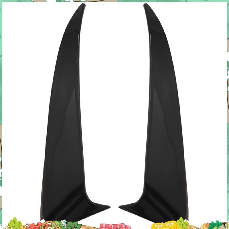 Rear Bumper Apron Spoiler Canard Air Vent Cover Trim For Mercedez Benz ...