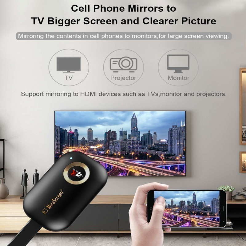Mirascreen G9-PLUS 2021 Mirror Mobile Up Wireless 4K TV[Have Review ...