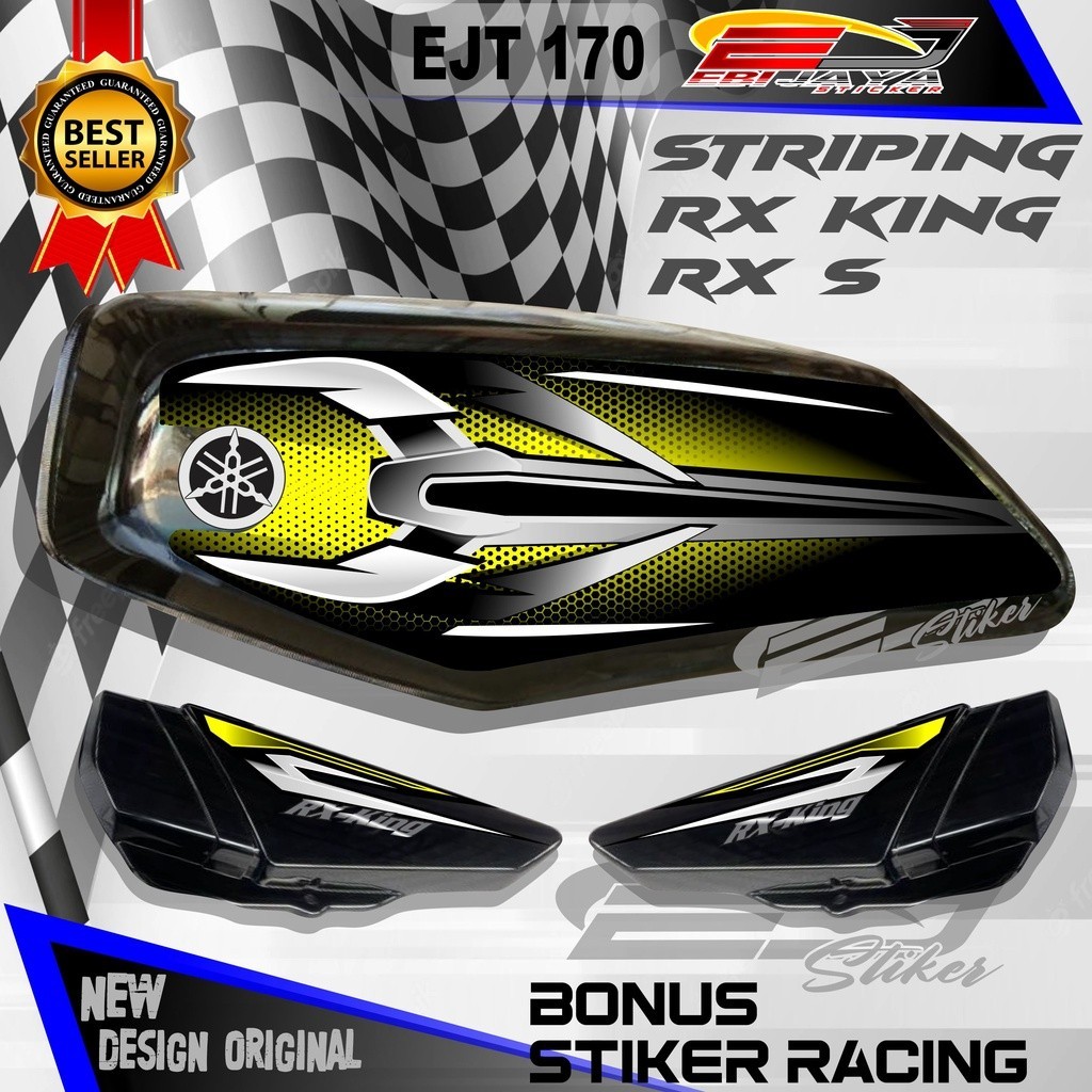 Rx KING Variation STRIPING, KING Cobra Motorcycle STRIPING, RX KING ...