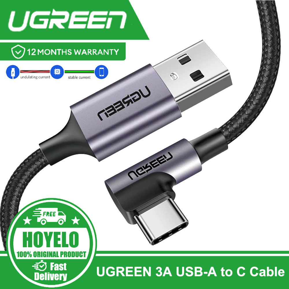UGREEN 3A USB-A to Type C Fast Charge Data Cable | Shopee Malaysia