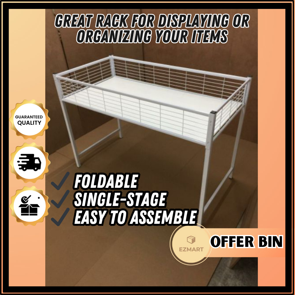 Single Layer Offer Bin One Layer Second hand 促销台展示架 | Shopee Malaysia