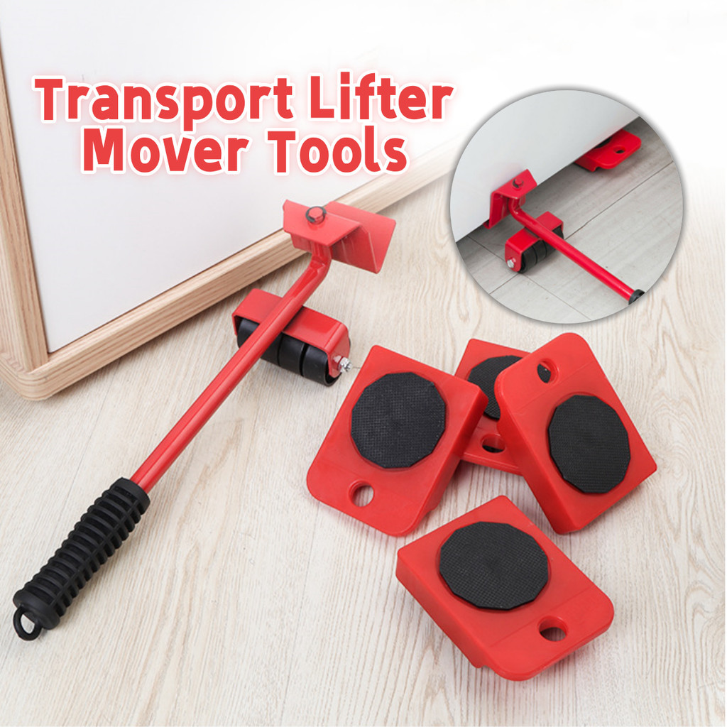 Transport Lifter Mover Tools Furniture Heavy Duty Slider Lifter Rolling ...