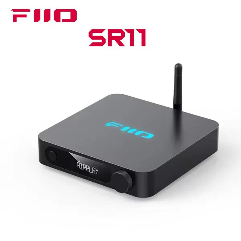 FiiO SR11 AirPlay Audio Streamer Receiver,WiFi Multiroom Streamer,Stream Hi-Res Audio from ...