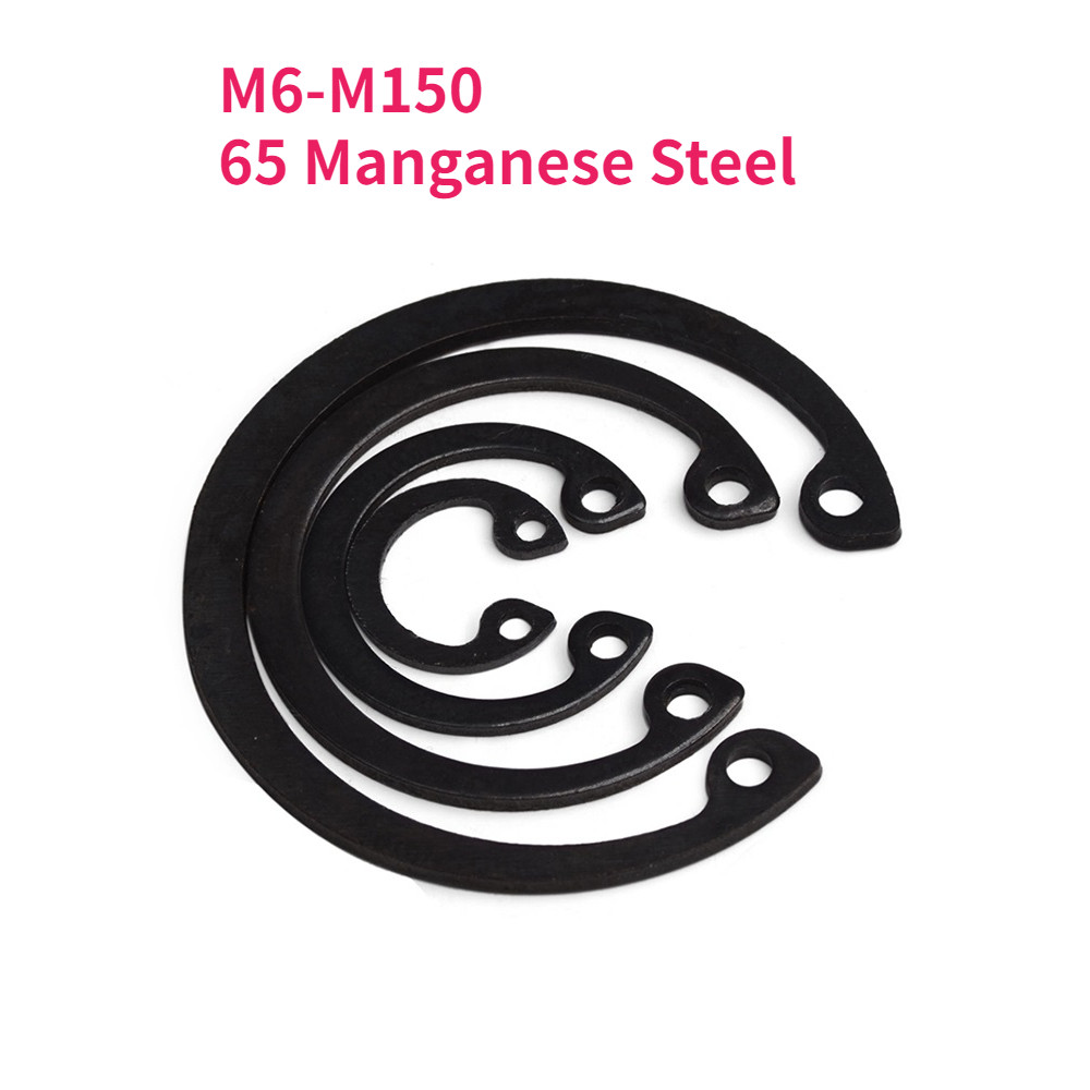 M6-M150 65 Manganese Steel Circlip for Holes Inner Circlip C Type ...