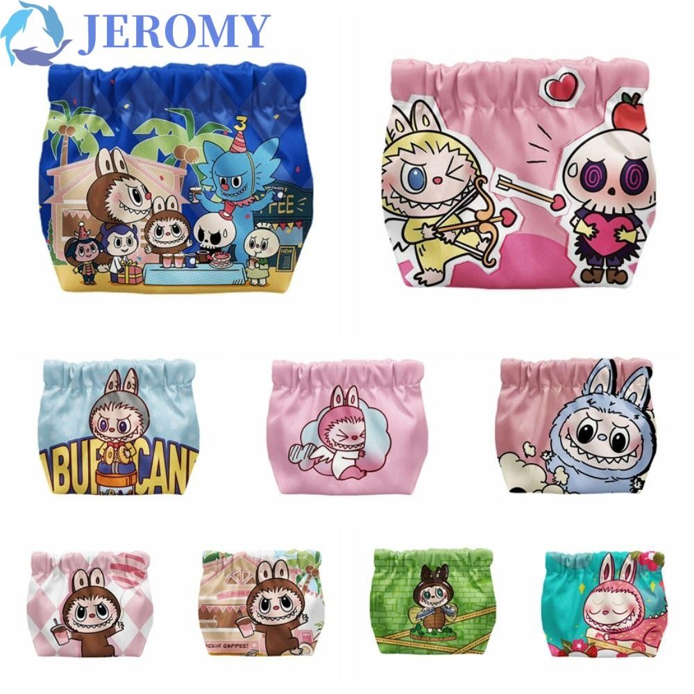 JEROMY Cartoon Shrapnel Key Bag, Carry-on Auto Close Carry Lipstick ...