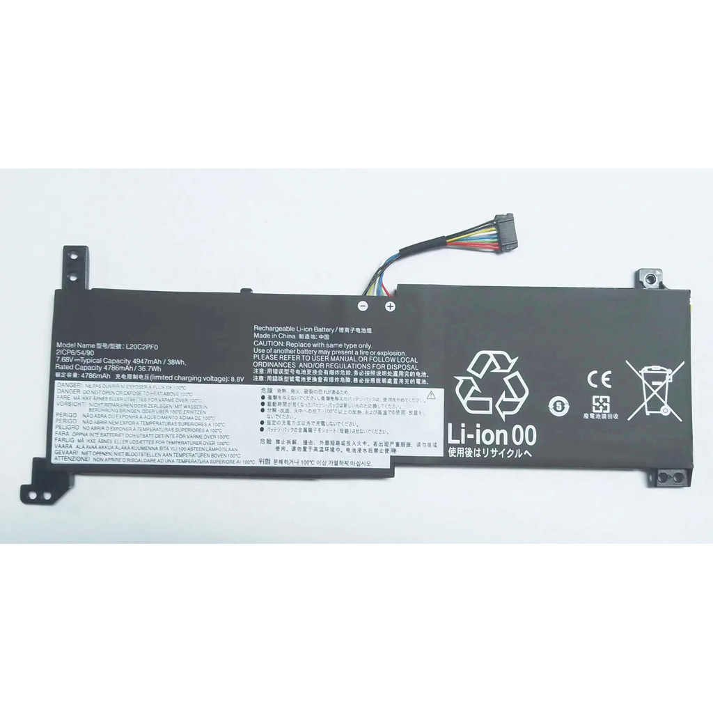 preorder 7.68V 38Wh L20M2PF0 Battery For Lenovo IdeaPad 3-14ITL6 Gen 6 ...