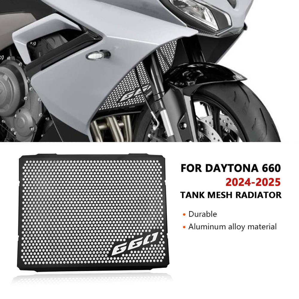 For Daytona 660 2024-2025 Motorcycle Radiator Guard Grill Cover ...