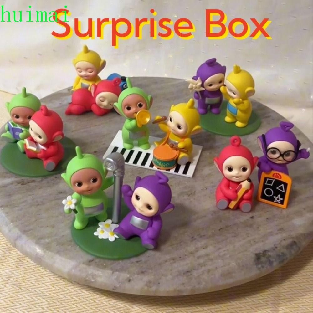 HUIMAI POP MART Teletubbies PVC Model, Laa-Laa Q Version POP MART ...