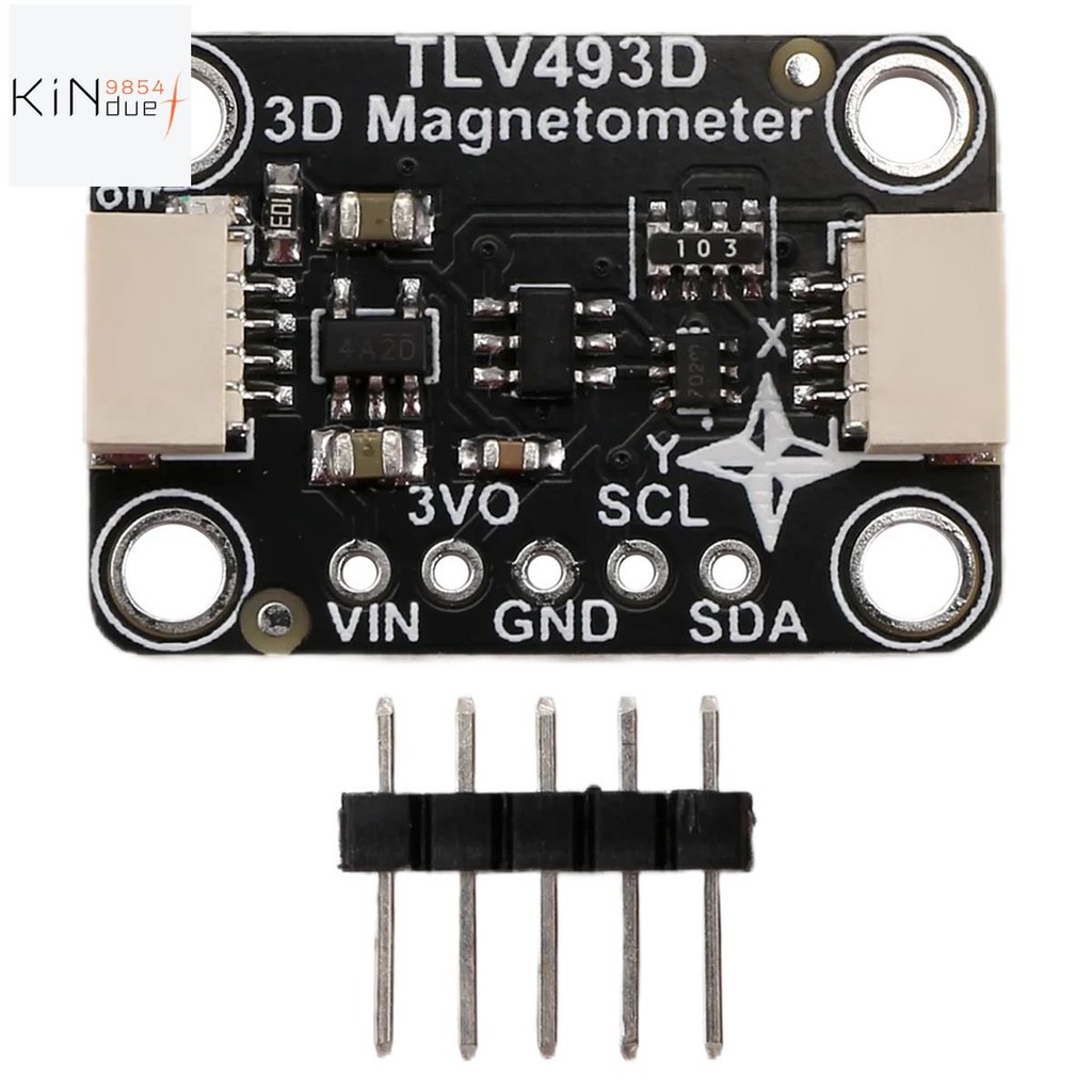 TLV493D Triple-Axis Magnetometer Module Compatible with STEMMA QT Qwiic ...