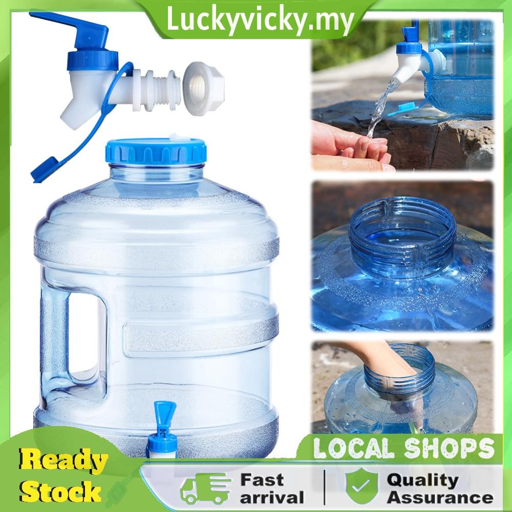 11.3L Pure Water Barrel with Faucet Camping Water Bucket for Self ...