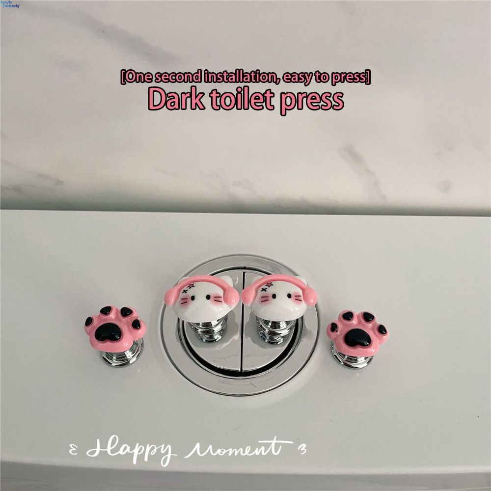 Toilet Presser Mini Toilet Press Button Water Tank Push Switch Small ...