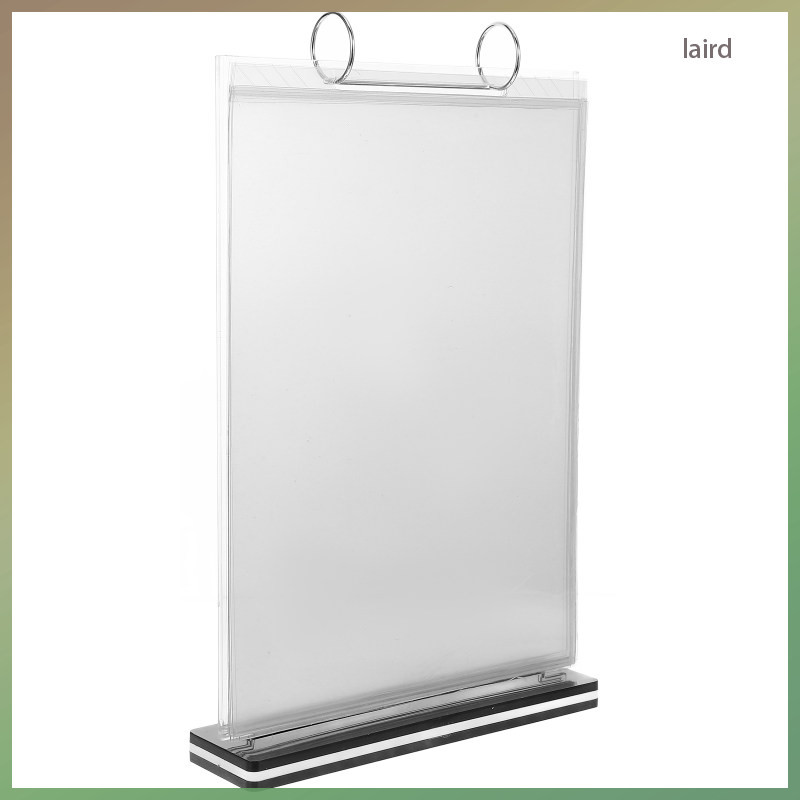 Menu Display Rack Ad Sign Holder Tables Picture Holders Stand Tabletop ...