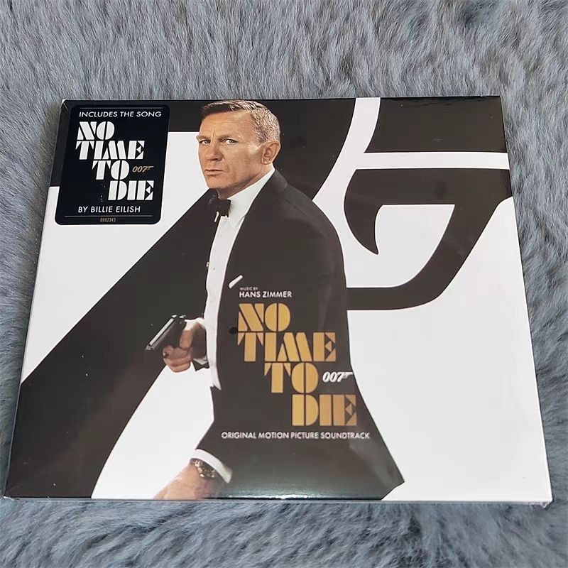 Brand New Unopened 007 No Time To Die Hans Zimmer Original Soundtrack OST CD | Shopee Malaysia