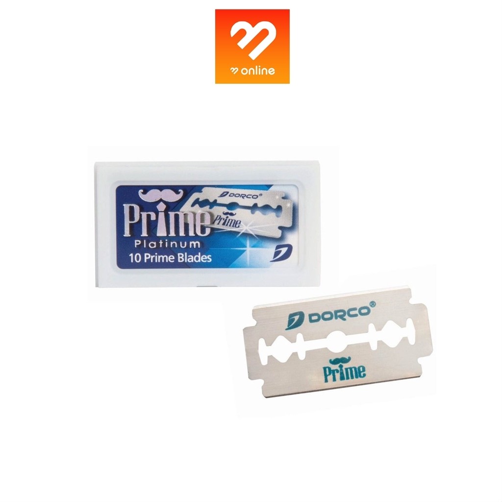 DORCO PRIME (Platinum) Safety Razor Blade Shaving | Shopee Malaysia