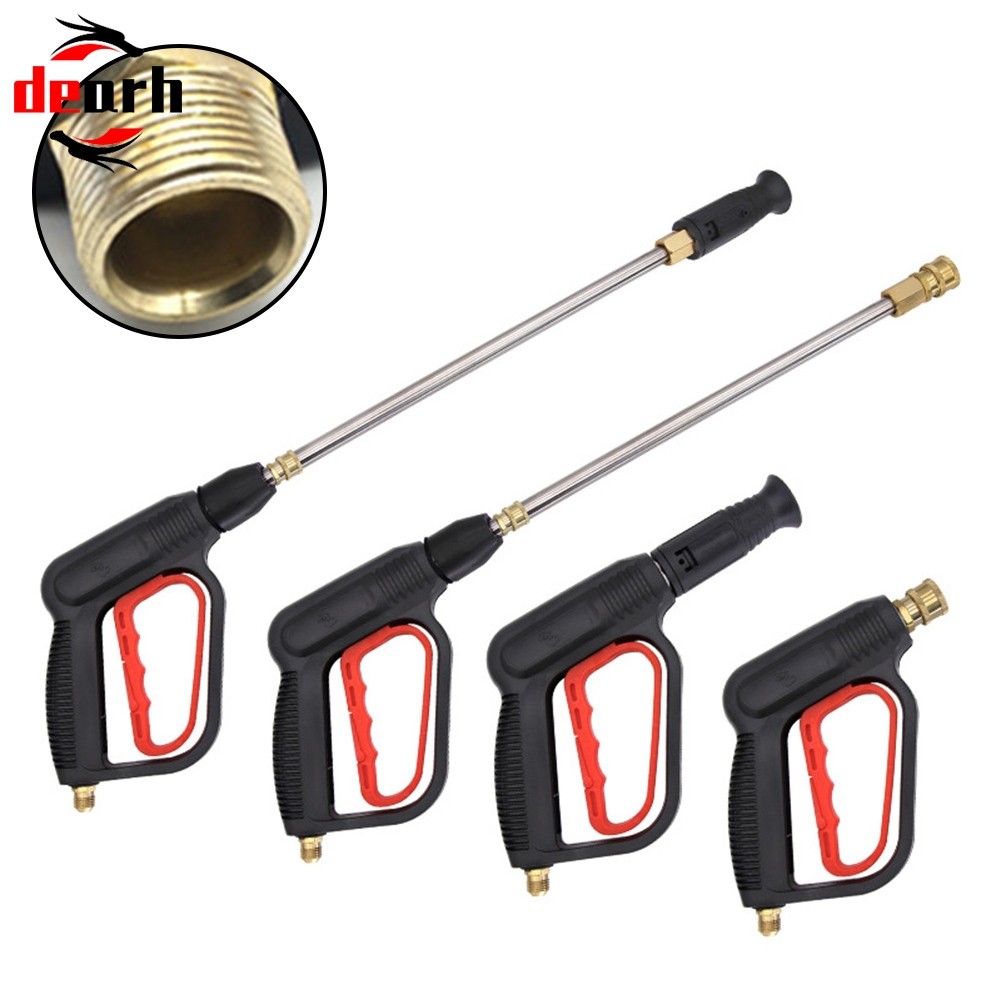 For 360° Adjustable Nozzle Pressure Washer Water Flower Car Wash Jet ...