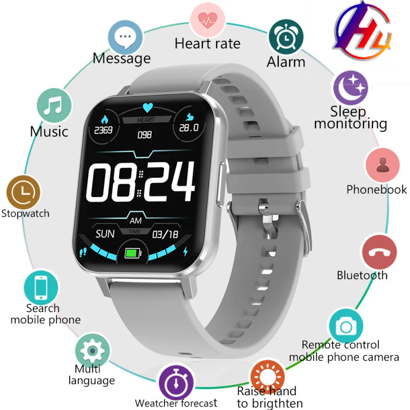2024 New Xiaomi Smart Watch IP67 Waterproof Sport Fitness Android IOS ...