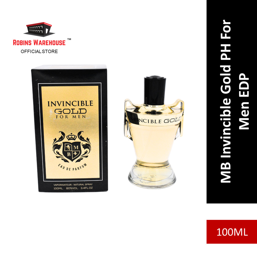 MB Invincible Gold For PH Perfume For Man EDP 100ML | Shopee Malaysia