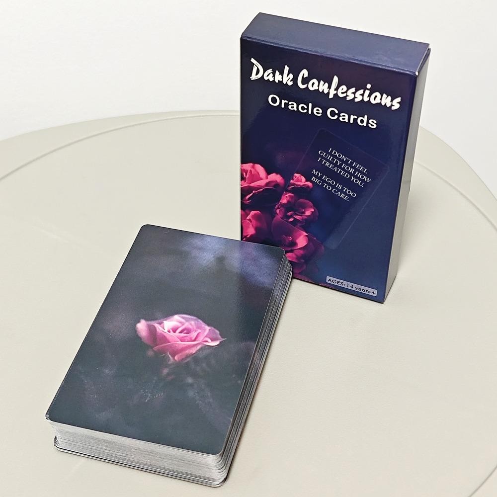 10.3*6cm Dark Confessions Oracle Cards Twin Flame Oracle Cards Love ...
