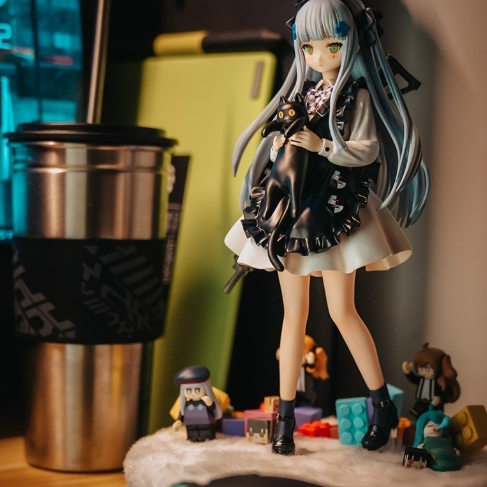 Girls Frontline HK416 Black Cat's Gifts Figures Anime Games Two ...