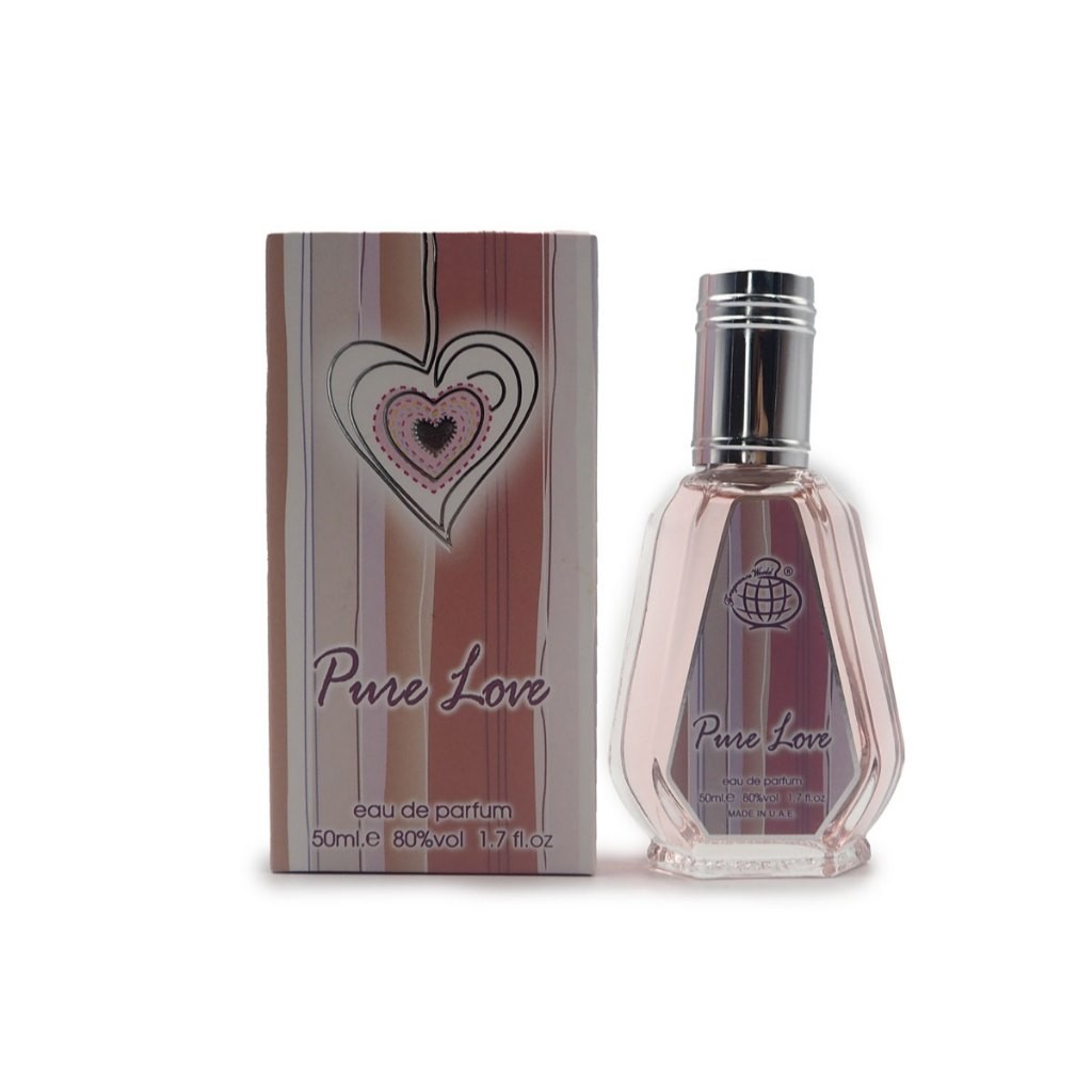ORIGINAL 50ml EAU De Parfum Pure Love For Women FRAGRANCE WORLD ...